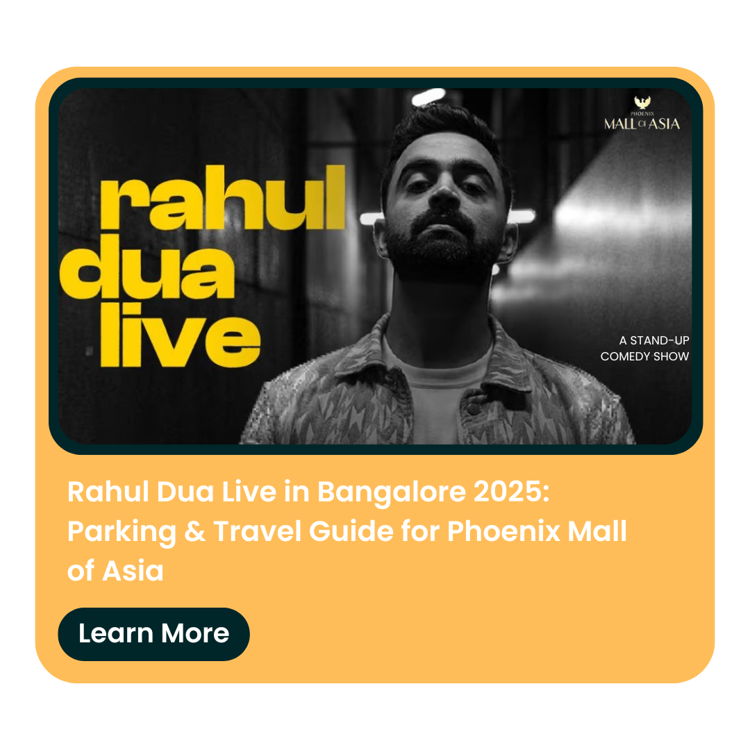 Rahul Dua Live in Bangalore 2025: Parking & Travel Guide for Phoenix ...
